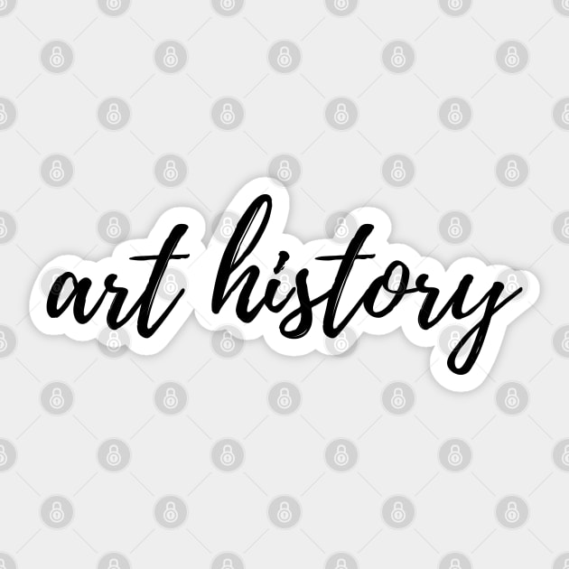 Art History Binder Label - Binder Label - Sticker | TeePublic