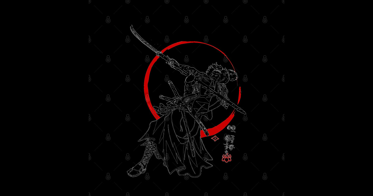 Ukiyo-e Rebel: The Samurai Ronin V.2 - Ronin - Posters and Art Prints ...