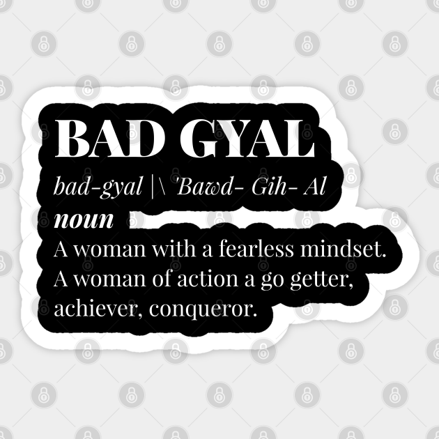 Bad Gyal - Bossbitch - Sticker | TeePublic