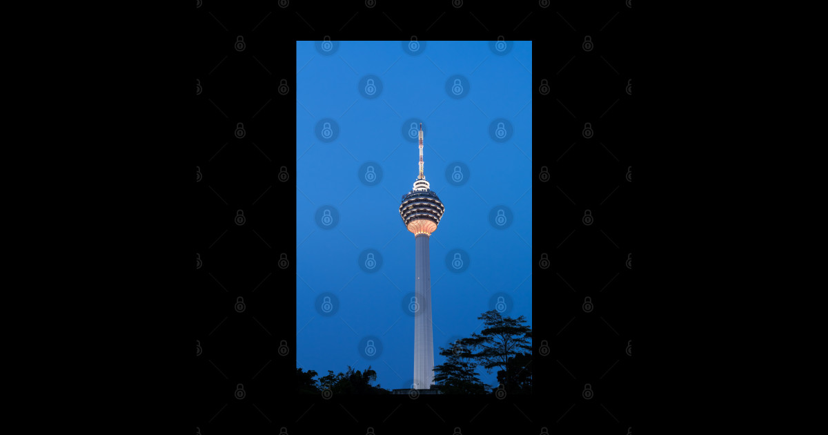 KL Menara - Kuala Lumpur, Malaysia - Kuala Lumpur - Sticker | TeePublic