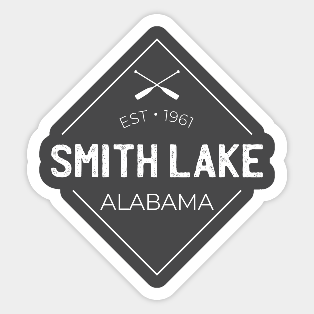 Smith Lake Alabama Tshirt - Smith Lake - Sticker | TeePublic