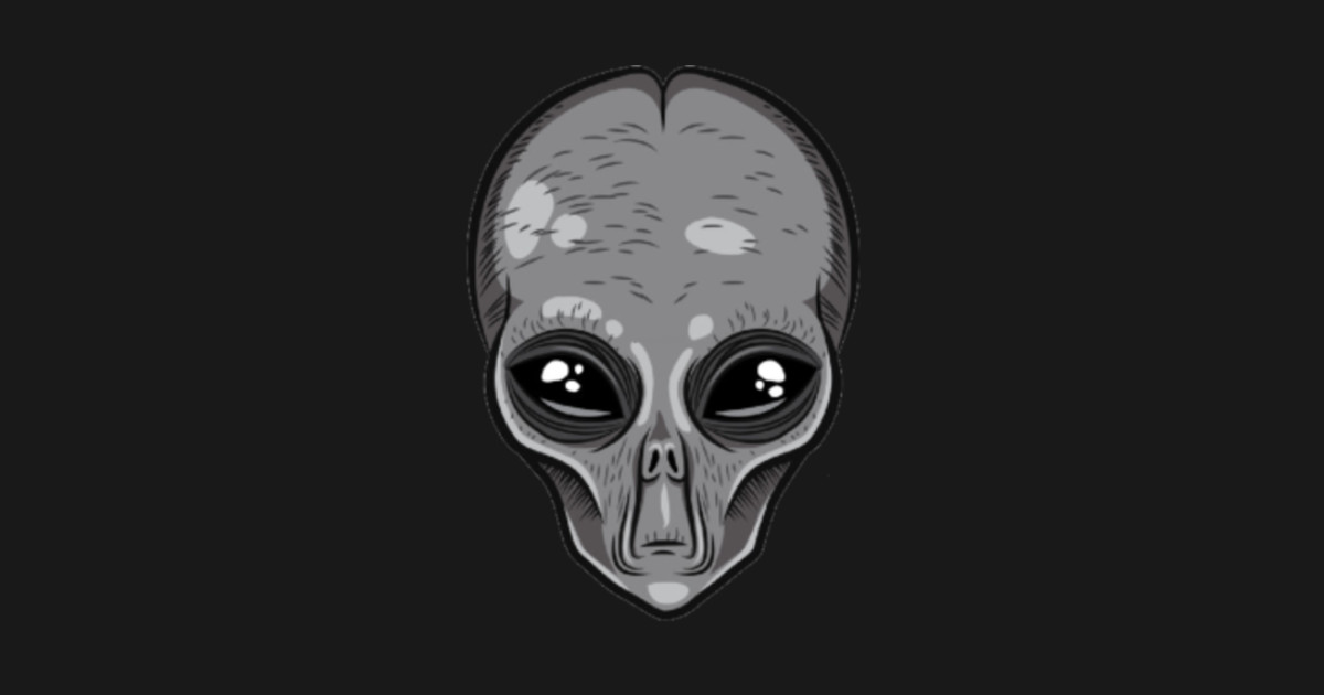 Sectoid Alien Head - Sectoid Alien Head - T-Shirt | TeePublic