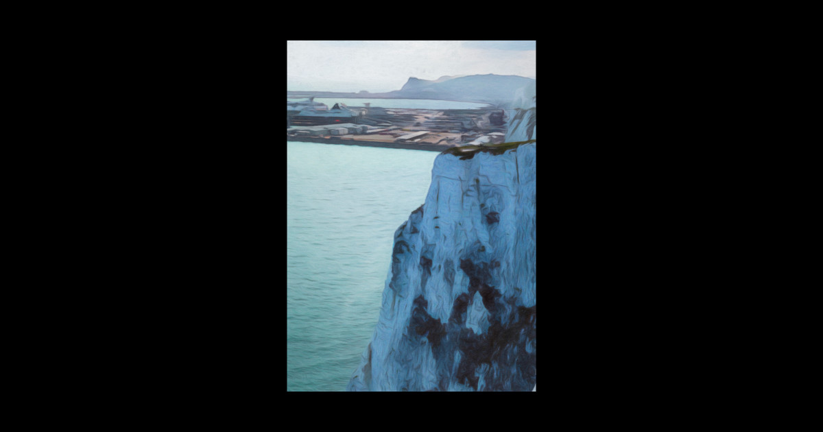 Dover Cliffs Pastel - Cliffs - Sticker | TeePublic
