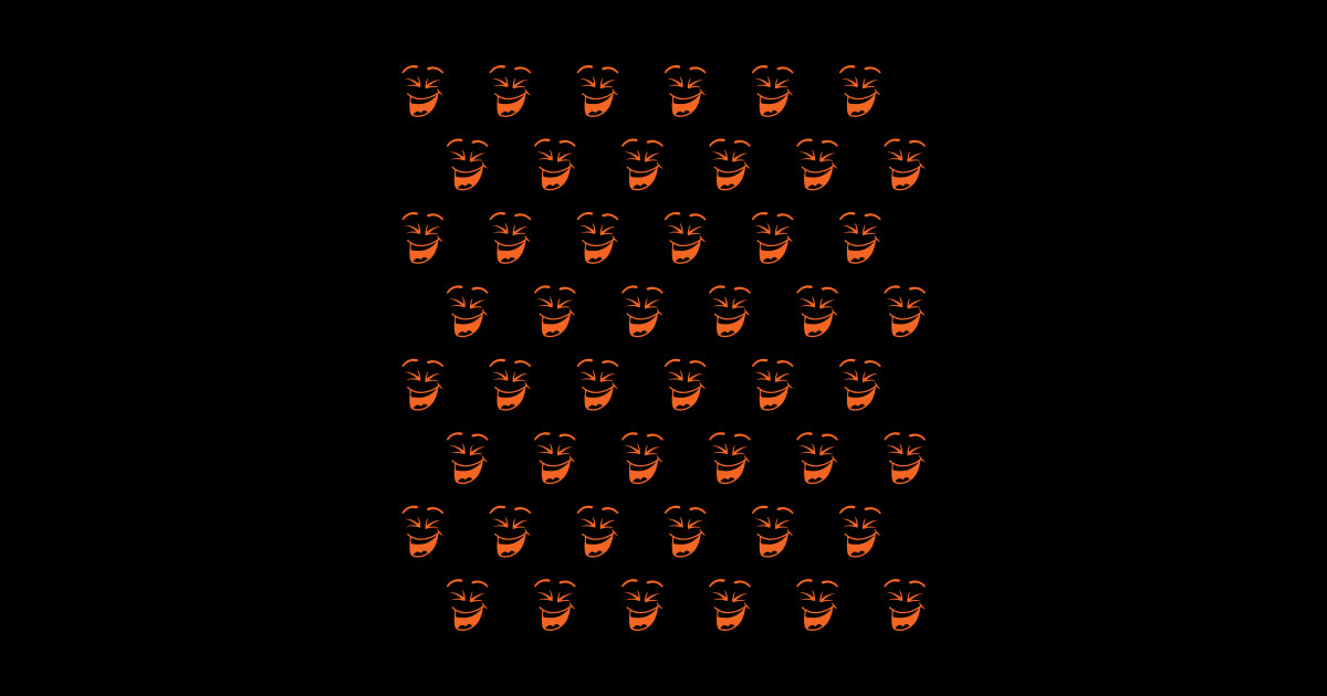 Laughing Pattern - Lauging Pattern - Posters and Art Prints | TeePublic