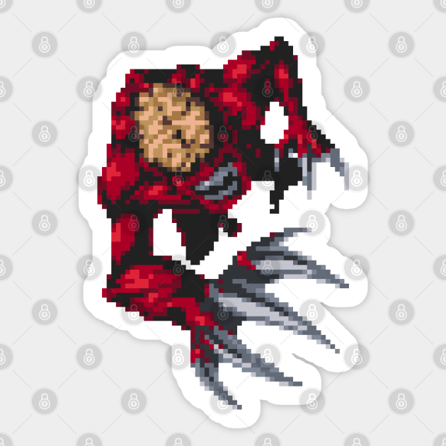 Resident Evil Licker Pixel Art - Resident Evil - Sticker | TeePublic