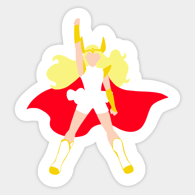Minimalist She-Ra - She Ra And The Princesses Of Power - Sticker ...