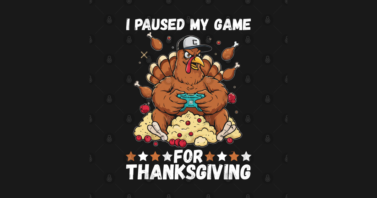 Happy Thanksgiving Gaming Fall Turkey Gamer Boys Kids Men - 67 ...