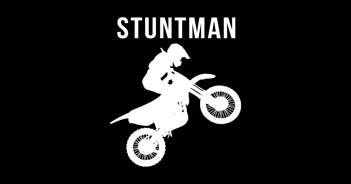 Stuntman Bike - Stuntman - Sticker | TeePublic