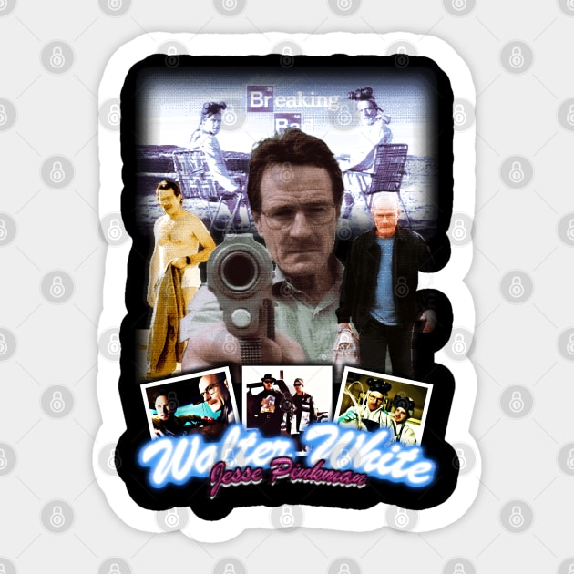 walter white & jesse pinkman vintage 90s bootleg design - Breaking Bad ...