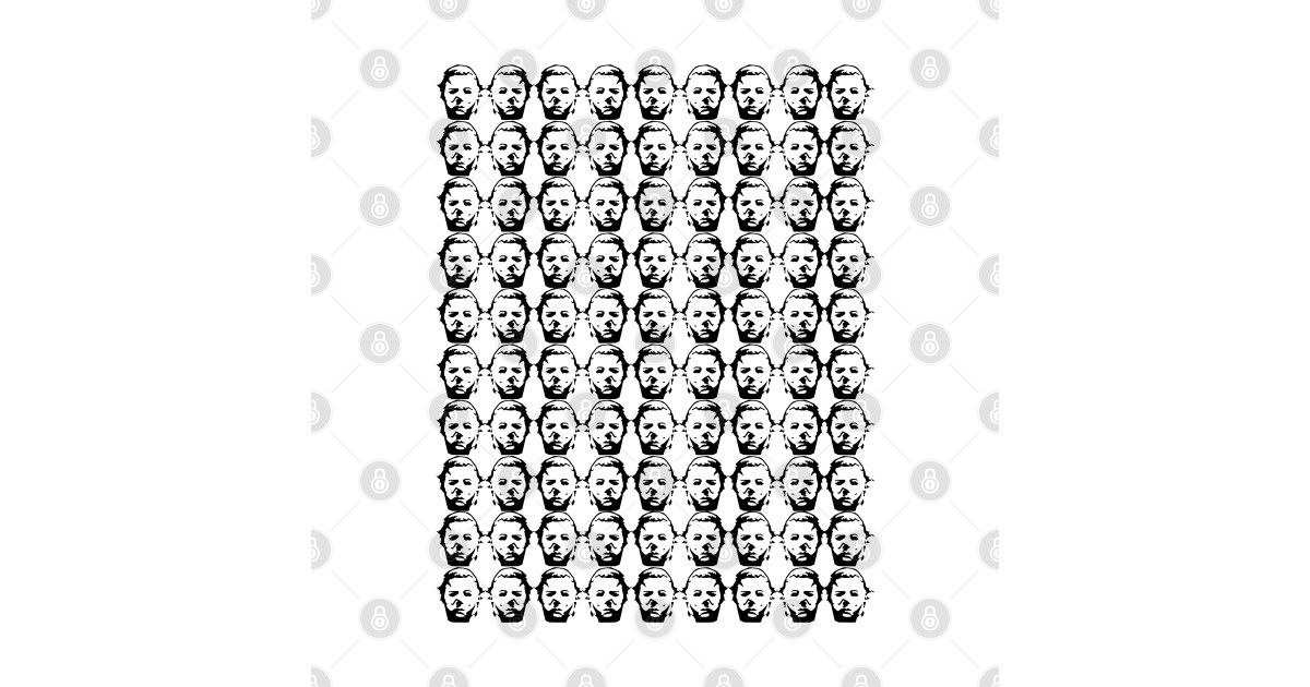 Michael Myers Pattern - John Carpenter - T-Shirt | TeePublic