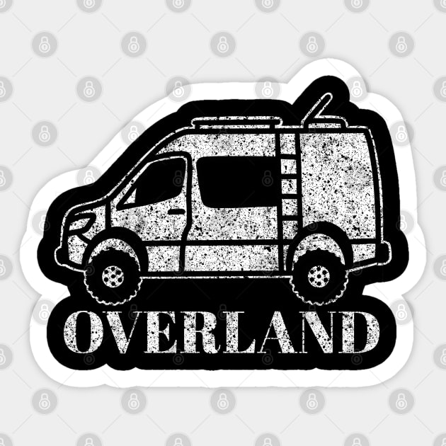 Overland sprinter - Overland - Sticker | TeePublic