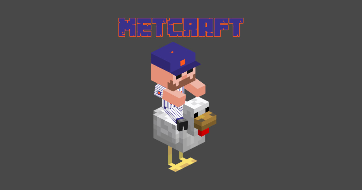 Minecraft Mets Pete - Mets - T-Shirt | TeePublic