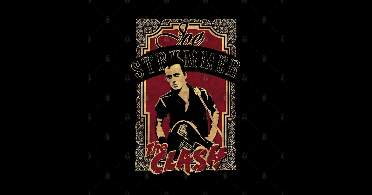 Joe Strummer - The Clash - Sticker | TeePublic