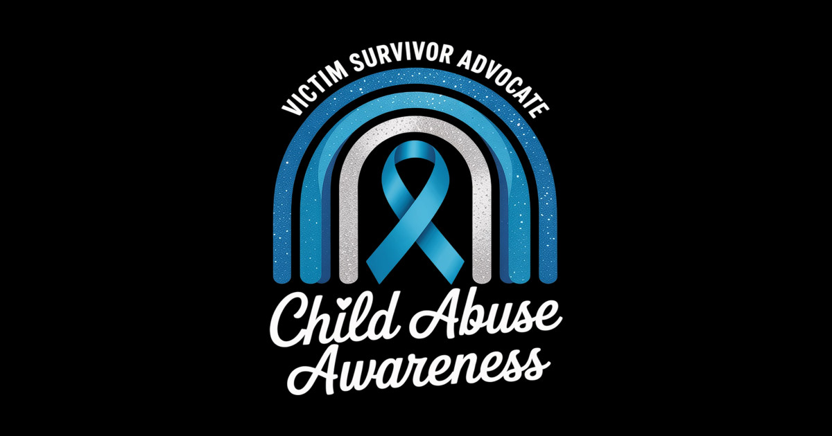 Child Abuse Survivor Child Abuse Prevention Month Rainbow - Child Abuse ...