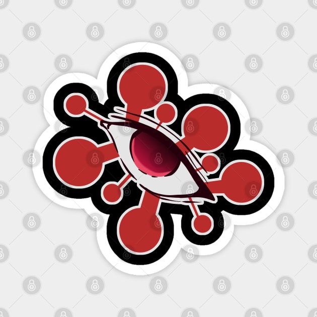 demon slayer tengen eye anime fanart - Anime Merch - Magnet | TeePublic