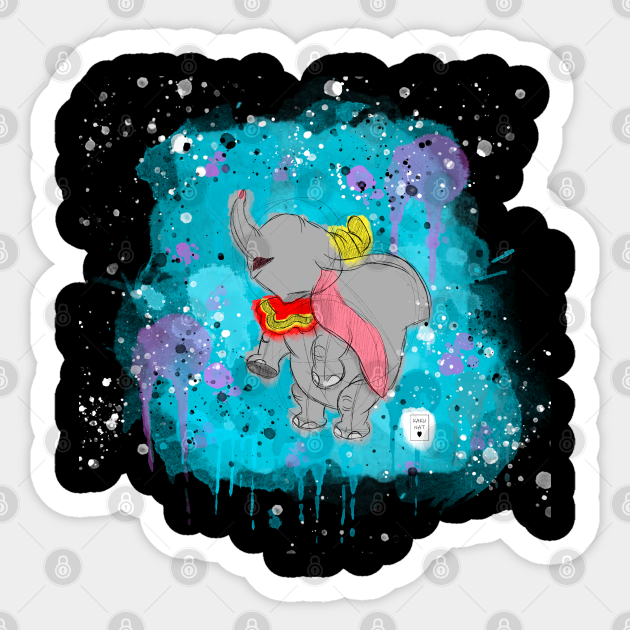 Dumbo - Disney - Sticker | TeePublic