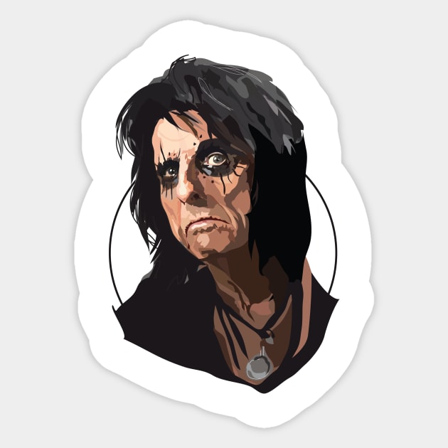 Alice Cooper - Rock - Sticker | TeePublic