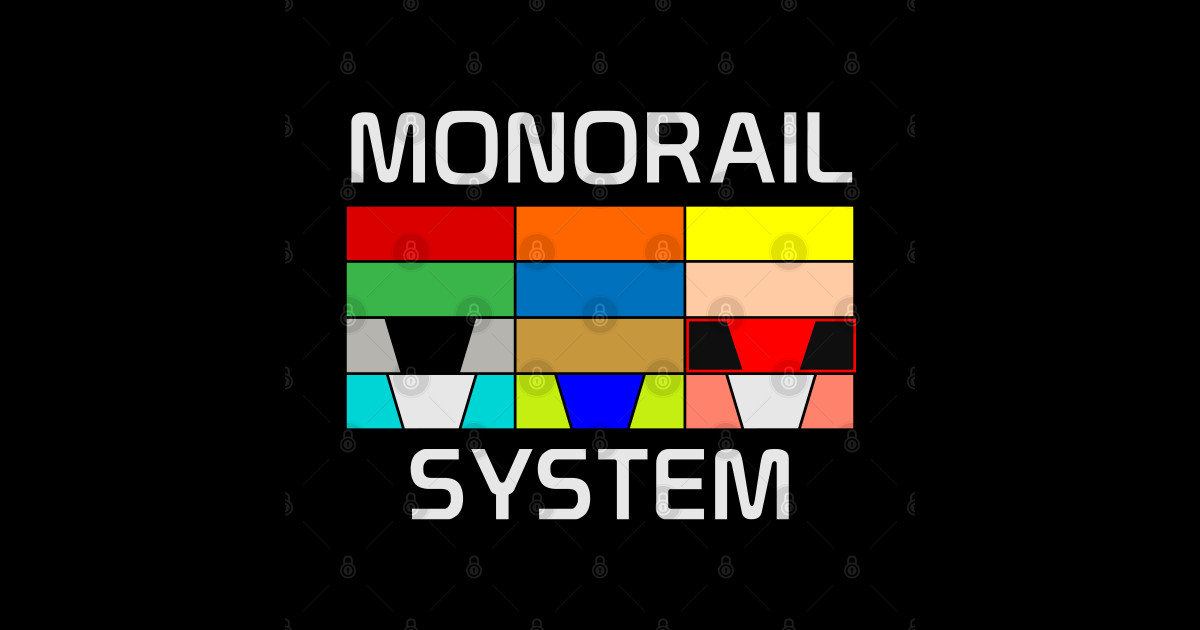 Monorail System - Monorail - Sticker | TeePublic