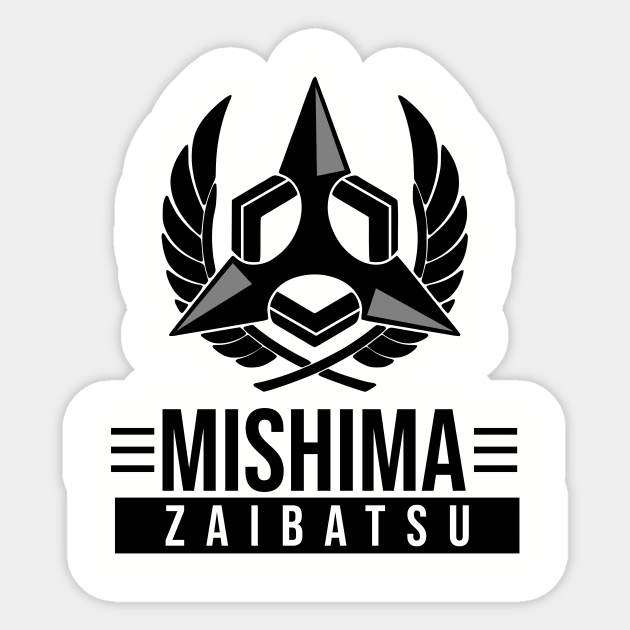 Mishima Zaibatsu - Tekken - Sticker | TeePublic