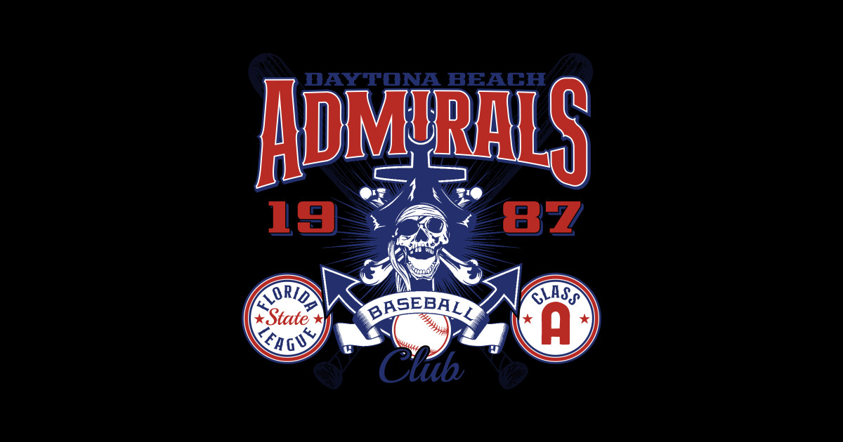 Daytona Beach Admirals - Defunct Baseball Teams - Sticker | TeePublic