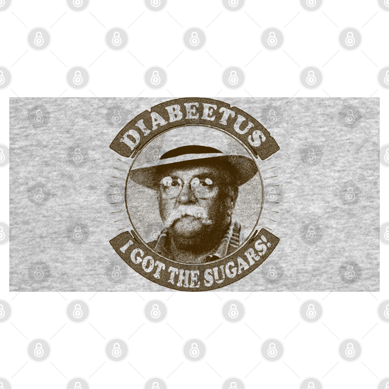 I got the sugars Diabeetus / Wilford Brimley - Diabeetus - T-Shirt ...