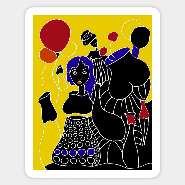 Tesla's Nightmare Redrawn - Sphere Art - Sticker | TeePublic