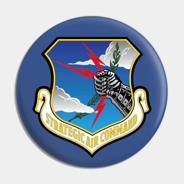 SAC Emblem Remastered Original Colors - Sac - Pin | TeePublic