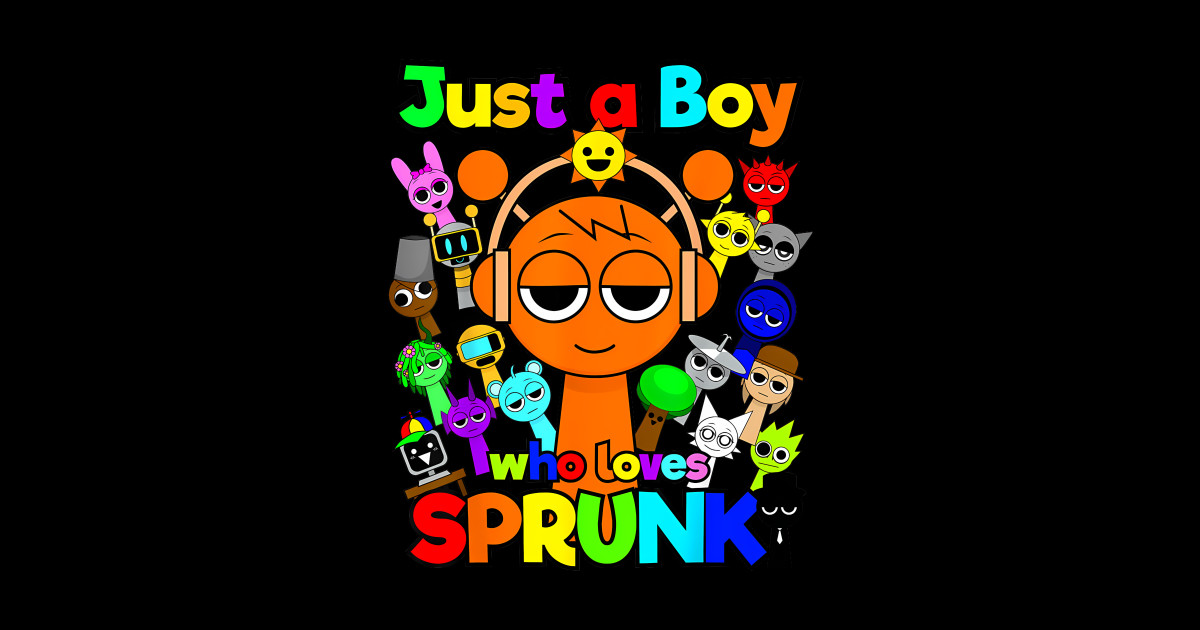 Sprunki boys Oren Just a boy who loves Sprunki - Gaming - Posters and ...