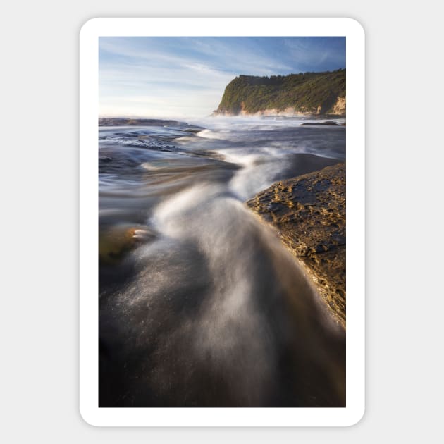 Ocean Movements - Ocean - Sticker | TeePublic