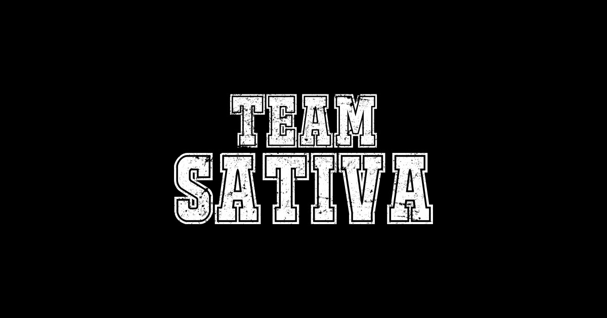 Team Sativa - Sativa - Sticker | TeePublic