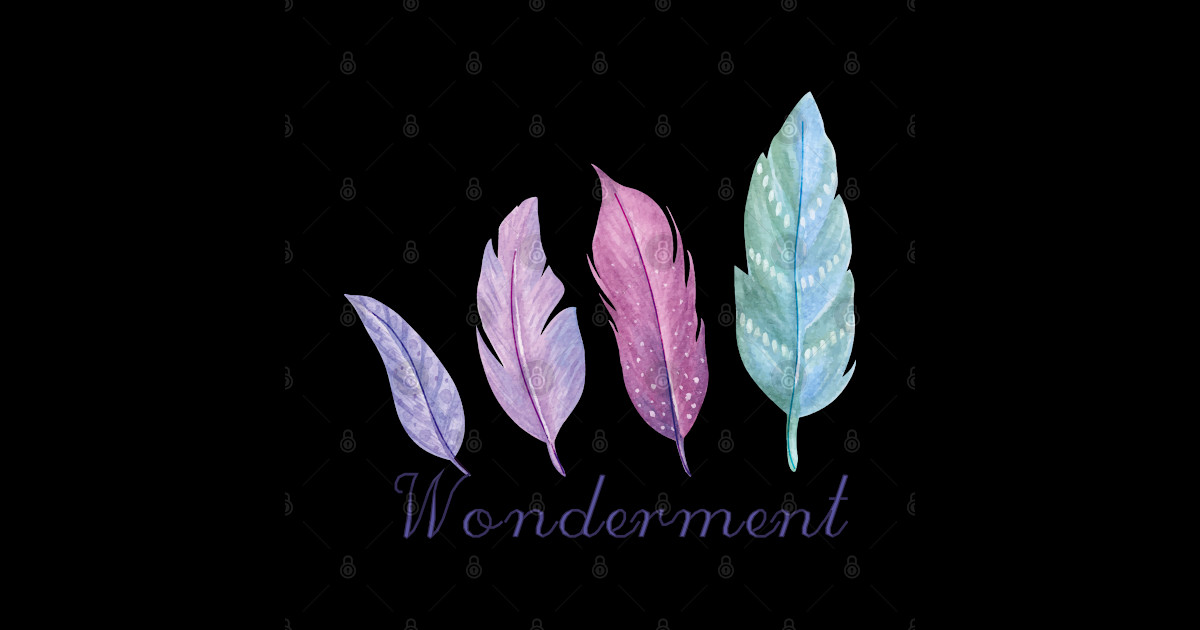 Wonderment Colored Feathers, inspirational meanings - Wonderment ...