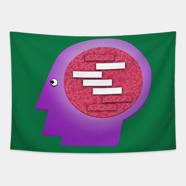 Billy the Answer Head - Nickelodeon - Tapestry | TeePublic