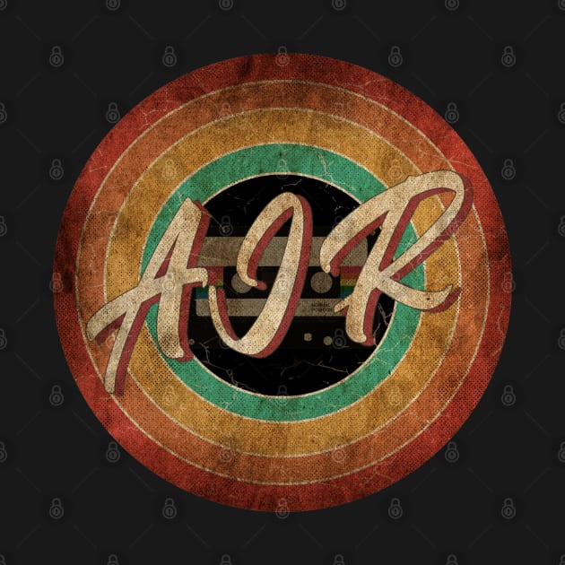 Ajr Vintage Circle Art - Ajr - T-Shirt | TeePublic