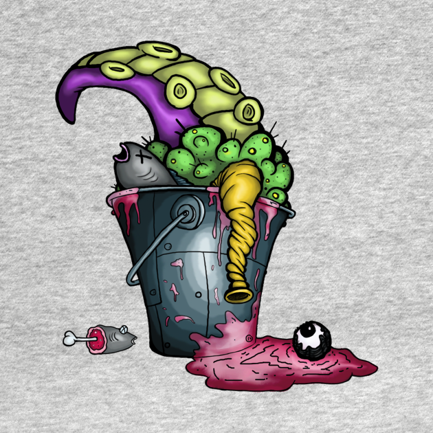 Gut Bucket - Guts - T-Shirt | TeePublic