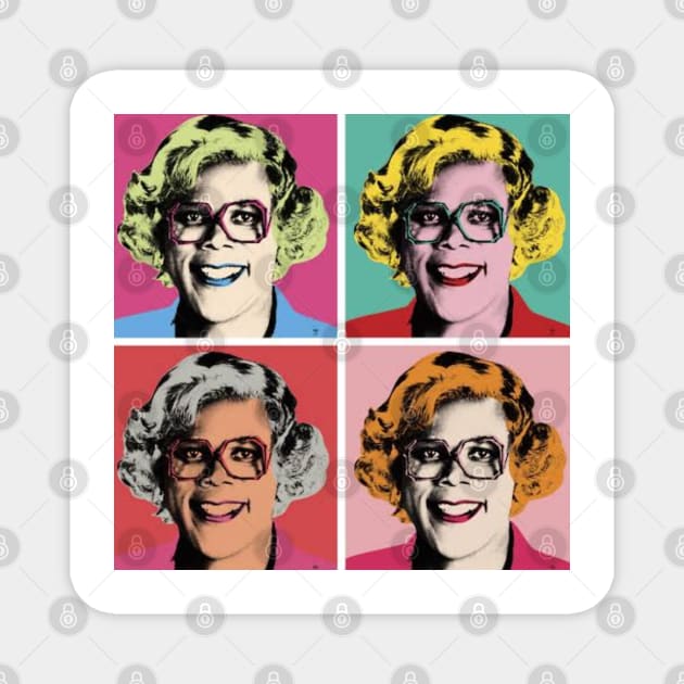 madea pop art vintage - Madea - Magnet | TeePublic