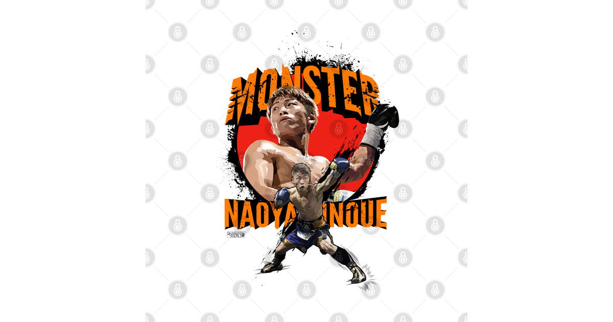 Naoya Inoue Boxing Artwork - Naoya Inoue - T-Shirt | TeePublic