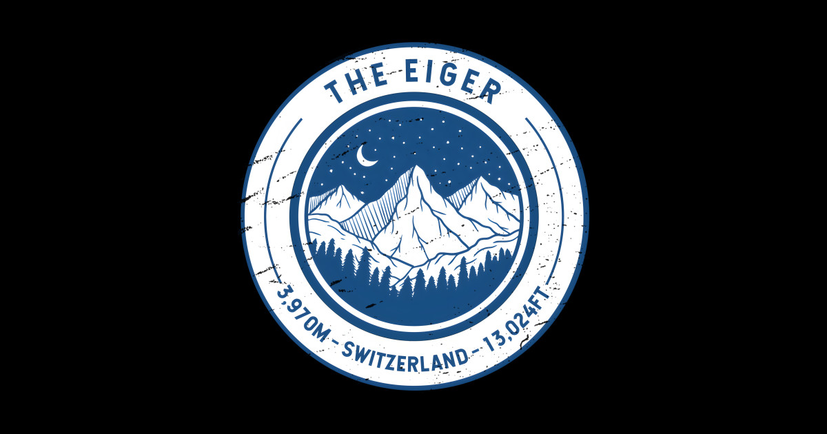 Eiger Switzerland - Eiger - Sticker | TeePublic