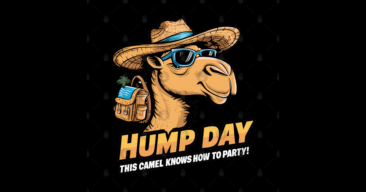 Happy Hump Day - Hump Day - Sticker | TeePublic
