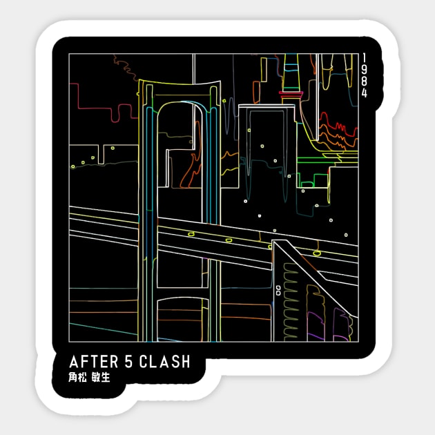 After 5 Clash - Toshiki Kadomatsu (角松 敏生) - Toshiki Kadomatsu - Sticker ...