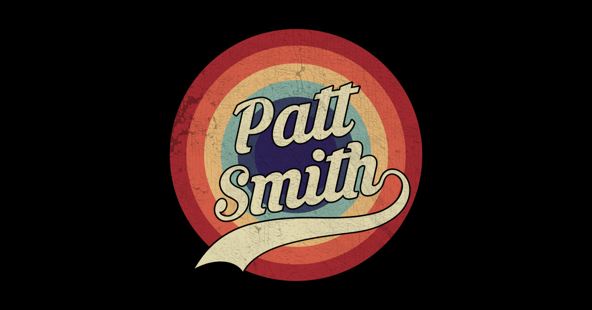 Patti Smith - Retro Circle Vintage - Patti Smith - Sticker | TeePublic