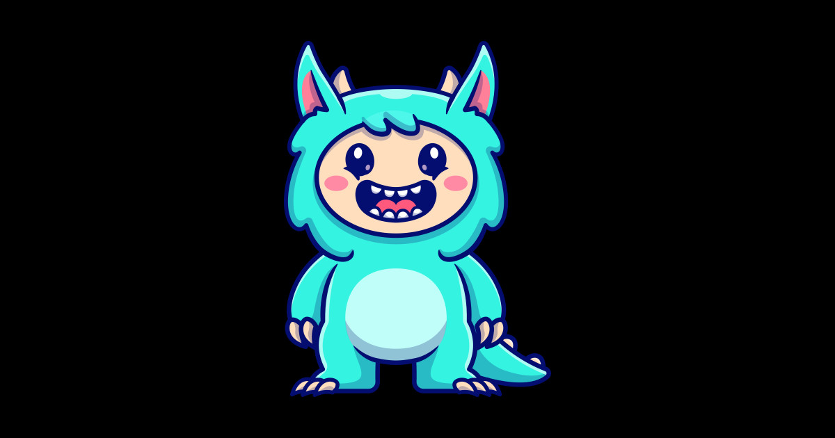 Cute Monster Kid Cartoon - Cute Monster Kid Cartoon Tpween2022 ...