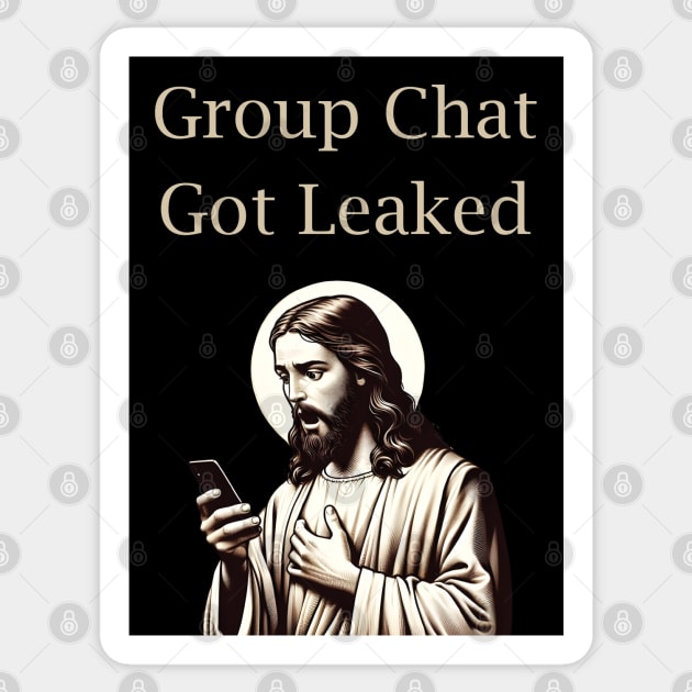 Group Chat Got Leaked Shocked Jesus Meme - Group Chat Got Leaked ...