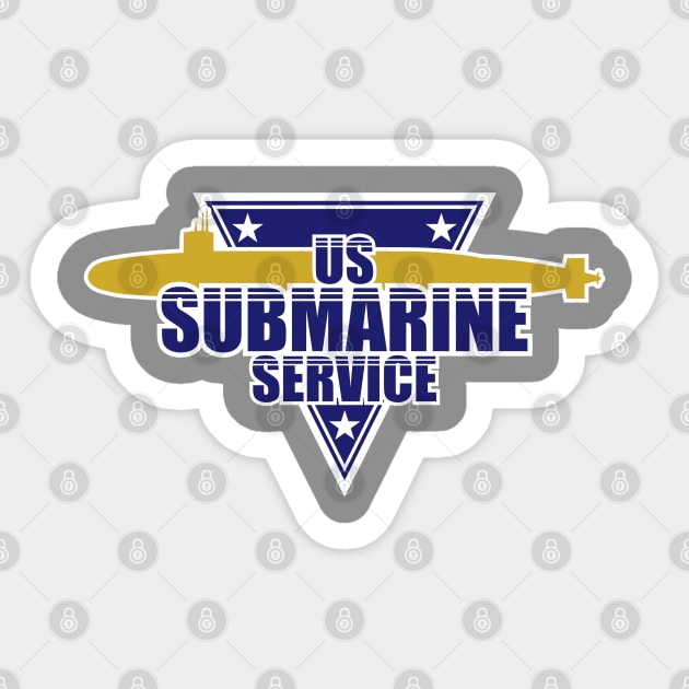 US Submarine Service - American Submarine Service - Sticker | TeePublic