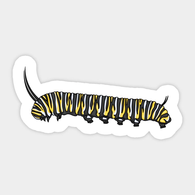 Monarch caterpillar cartoon illustration - Monarch Caterpillar Cartoon ...