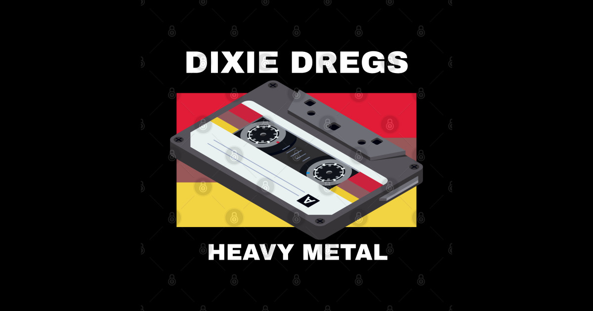 Dixie Dregs / Heavy Metal - Dixie Dregs - Sticker | TeePublic