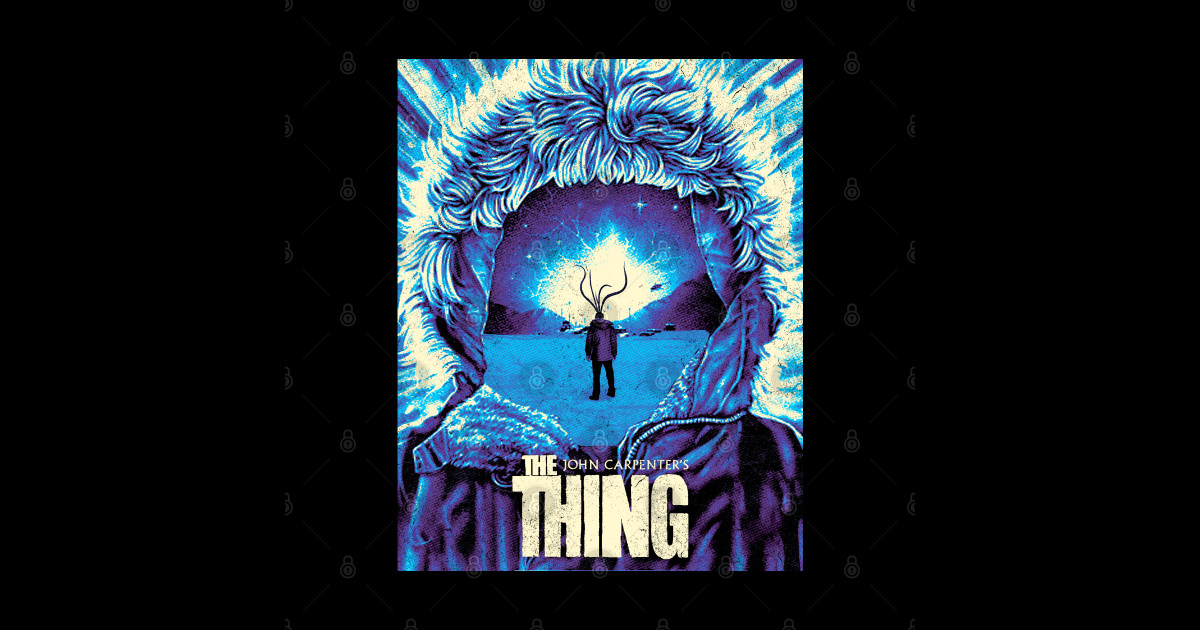 The Thing 1982 Horror - The Thing - Sticker | TeePublic
