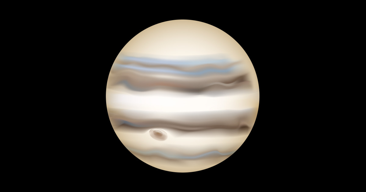 Planet Jupiter - Planet Jupiter Image - Sticker | TeePublic