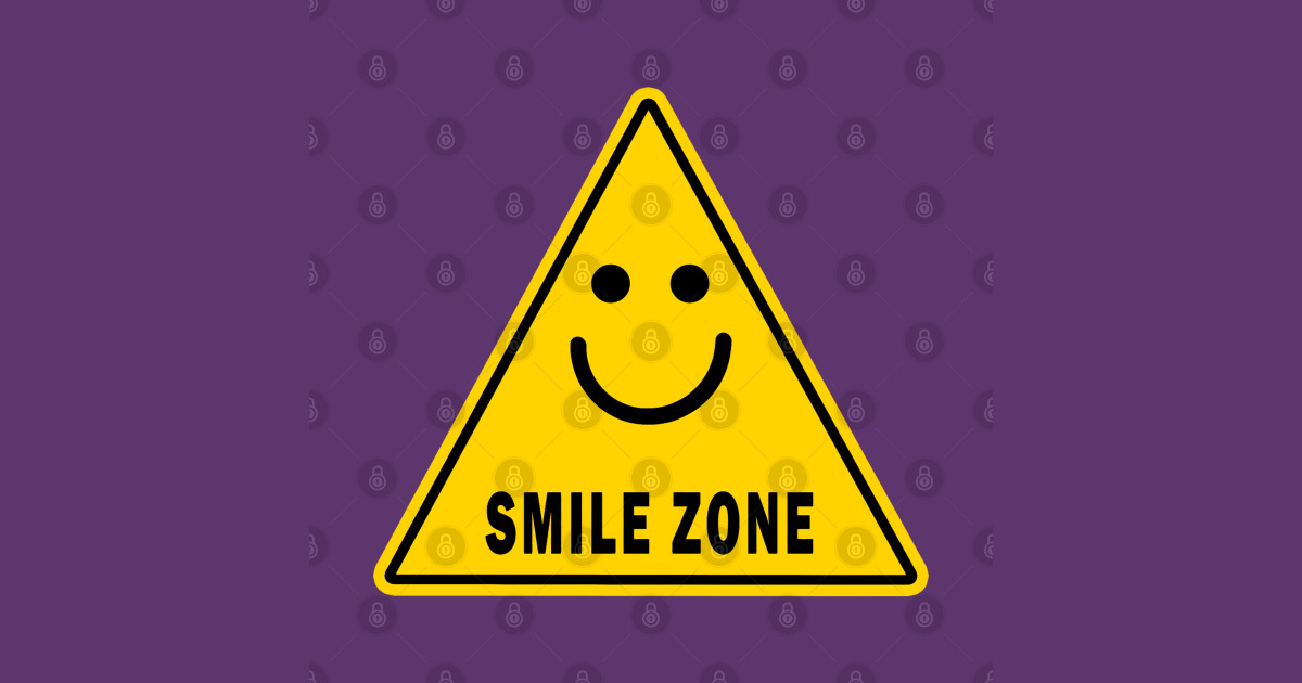 Smile zone - Smile Zone - T-Shirt | TeePublic