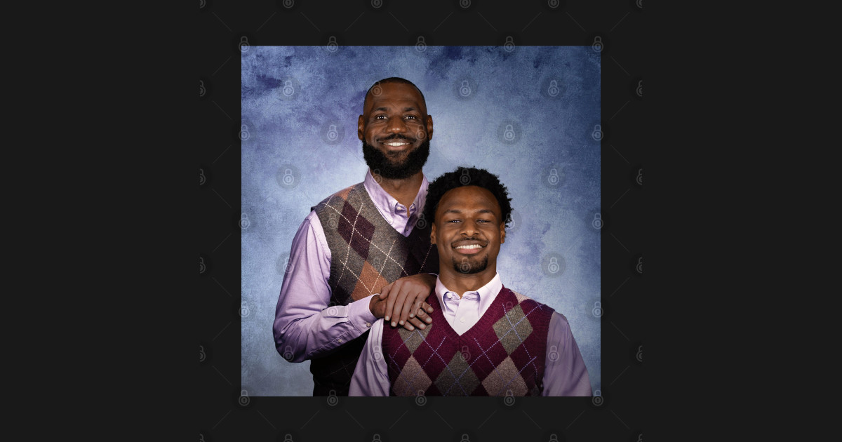 Lebron and Bronny - Step Brothers HIGH QUALITY PRINT!!! - Step Brothers ...
