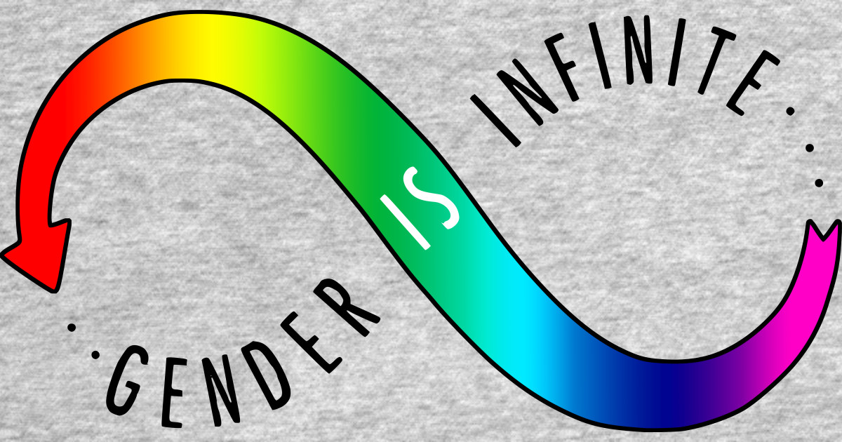 Gender Is Infinite - Gender - Hoodie | TeePublic